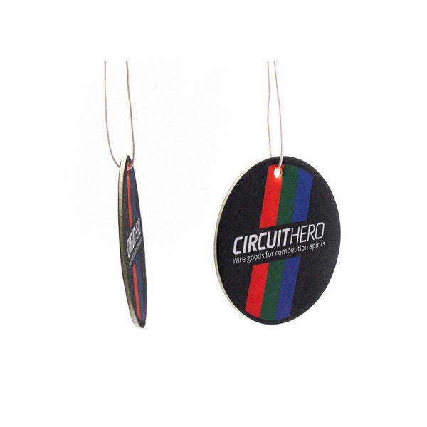 Circuit Hero Flag Logo Round Air Freshener - Set of 5 (New Car Smell ...