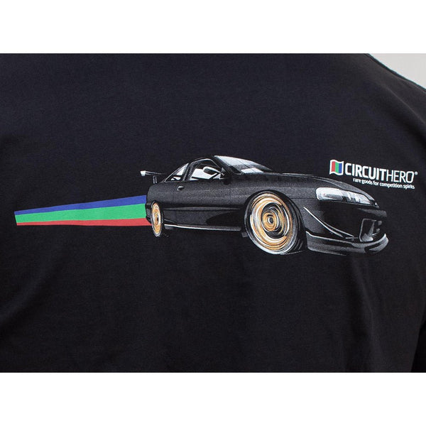 Circuit Hero Integra Type-R T-Shirt (Black) - BLOX Racing