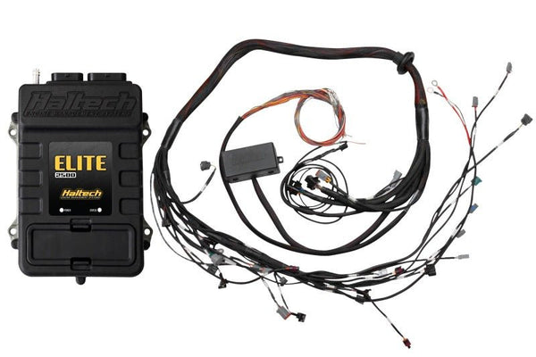 Haltech Elite 2500 Terminated Harness ECU Kit w/EV1 Injector Connector ...