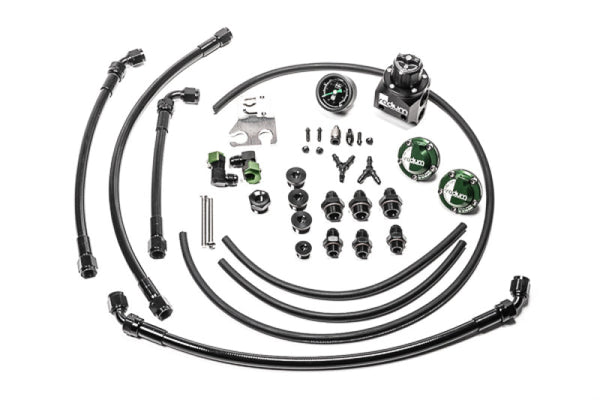 Radium Engineering Nissan R35 GT-R VR38DETT Fuel Rail Plumbing Kit ...