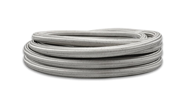 Vibrant -12 AN SS Braided Flex Hose (20 foot roll) - BLOX Racing