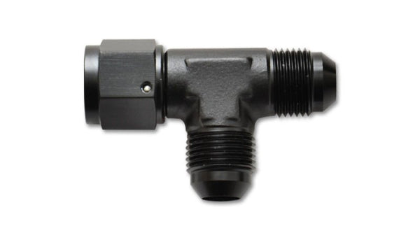 Vibrant -6AN Tee Fitting with Female -6AN Swivel - BLOX Racing
